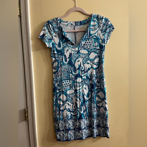 Lilly Pulitzer | Dresses | Lilly Pulitzer Elephant Pattern Dress Womens ...